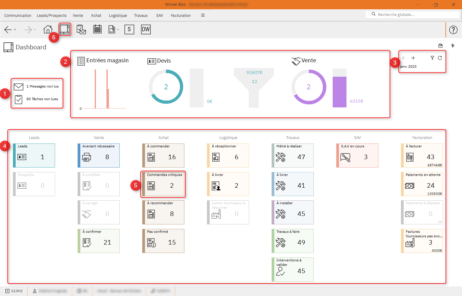 Le Dashboard Winner Bizz – Winner Bizz