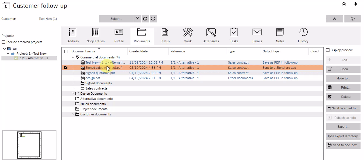 Customer/Supplier Follow Up: Create folders – Winner Bizz